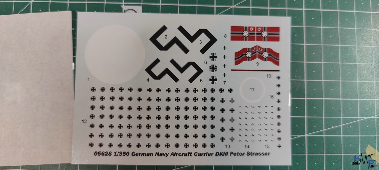 German Navy Aircraft Carrier DKM Peter Strasser - Bausatzvorstellung ...